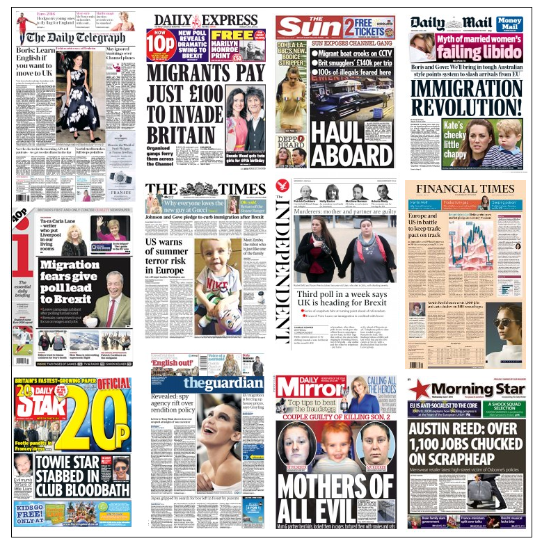 SubScribe: June front pages