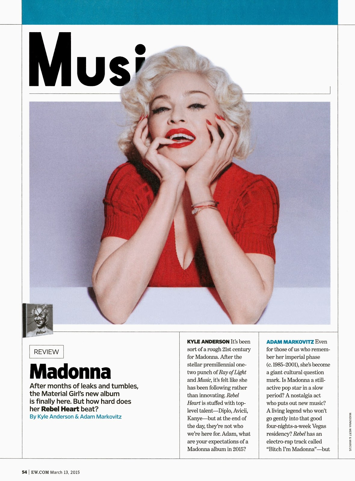Madonna : On The Cover Of A Magazine OTCOAM rare madonna photos best ...