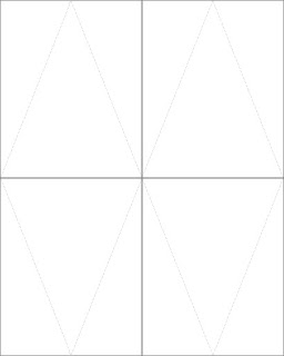 Tarkheena Crafts: Quick n' Easy Triangle Box with Template