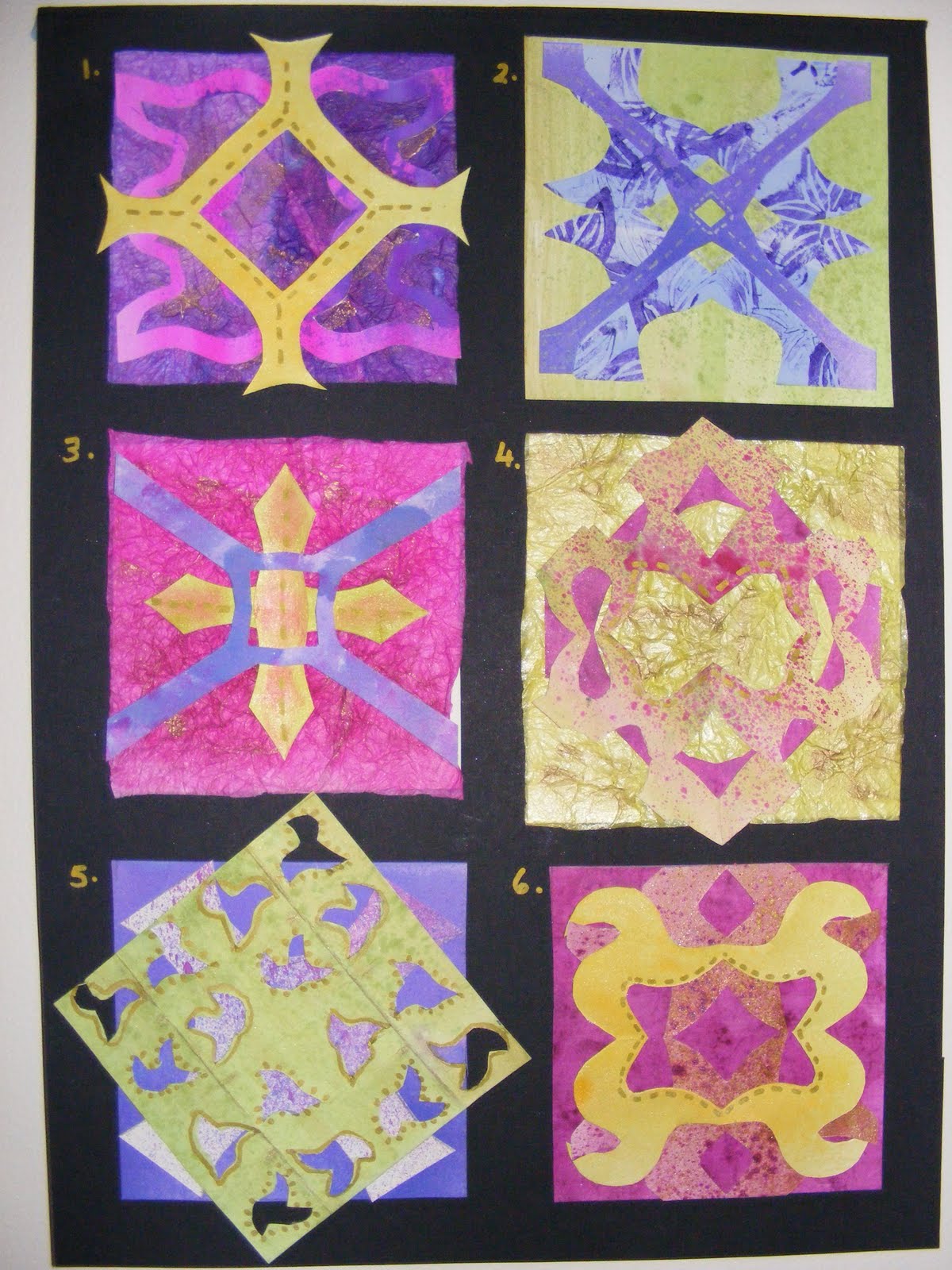 Bewitched by Stitch: Chapter 4 Coloured Paper Cut and Fold Designs