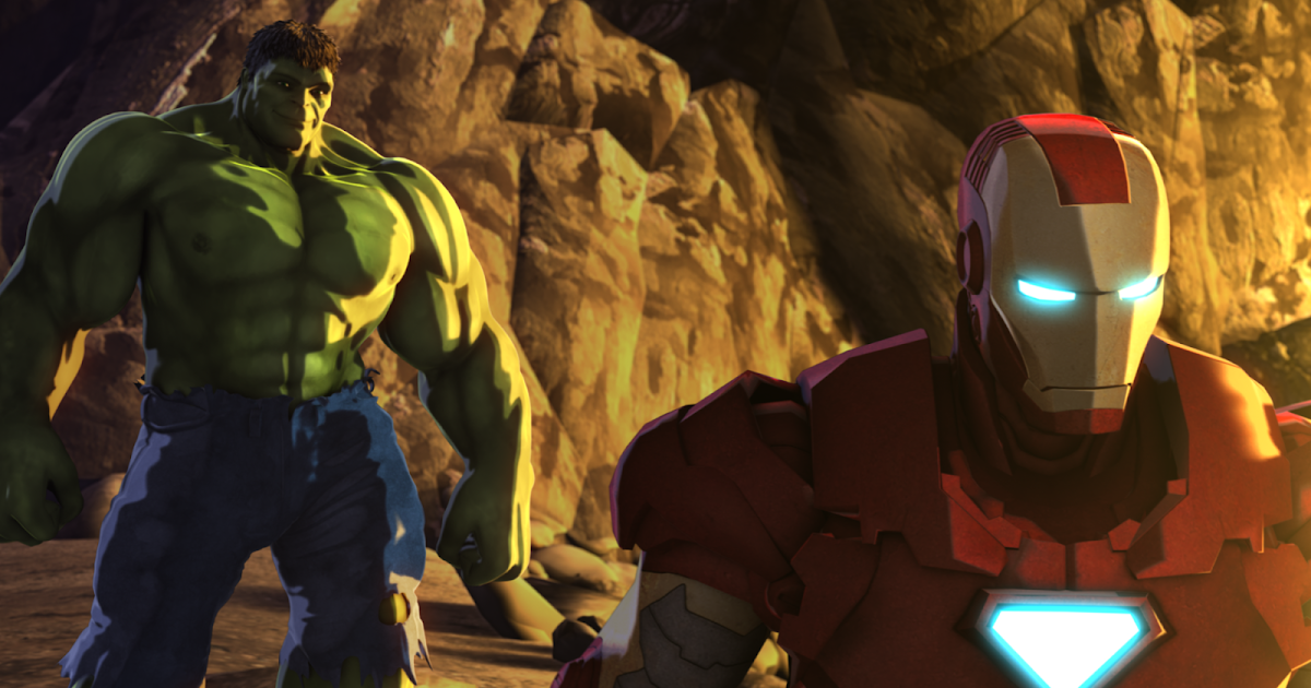 Chad W Smith's Home online: Review: Marvel's Iron Man & Hulk: Heroes United