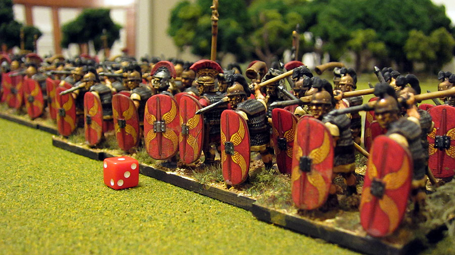 1000 Foot General: Hail Caesar Skirmish #5: Driving out the Barbarian