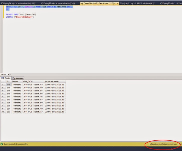 SQL Azure Geo Replication