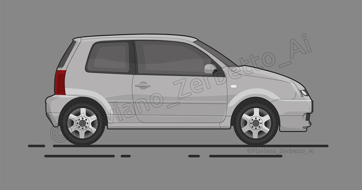 KombiT1: VW lupo Flat Design