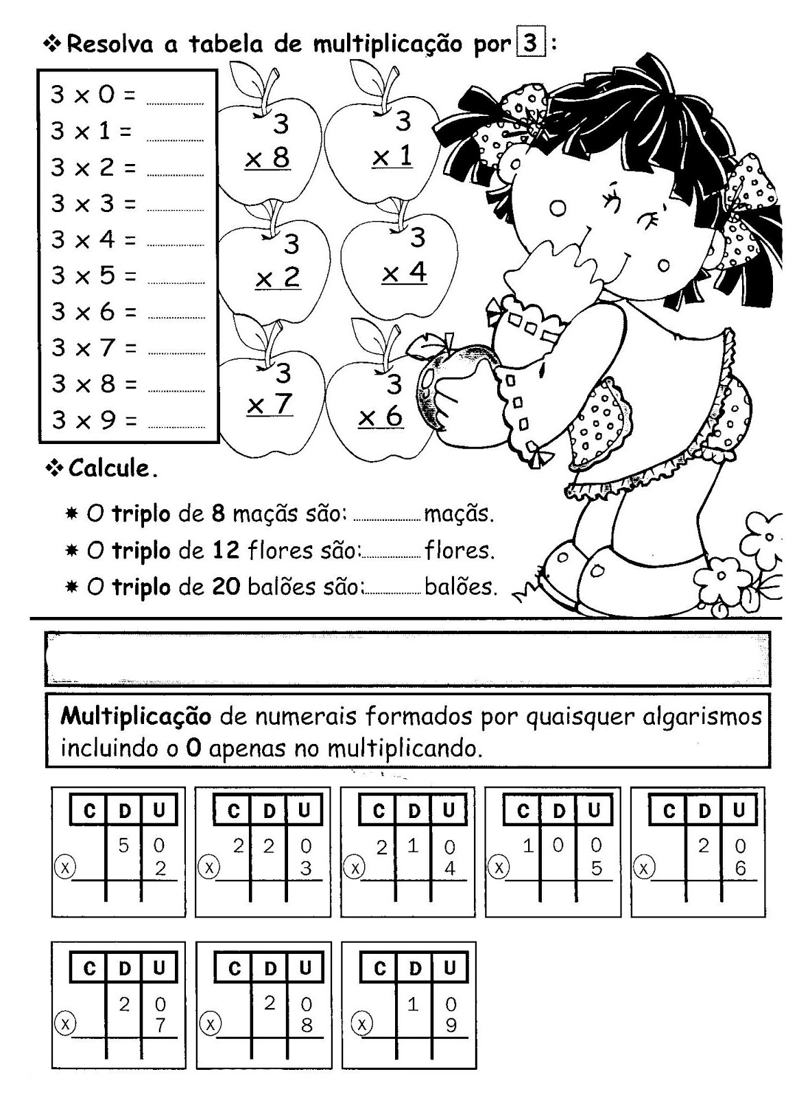 Atividades Tabuada Do 6 - RETOEDU