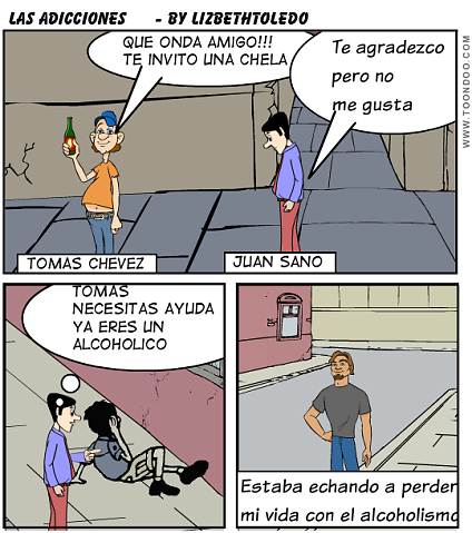 Bienvenida: AWA4 Cómic del alcoholismo