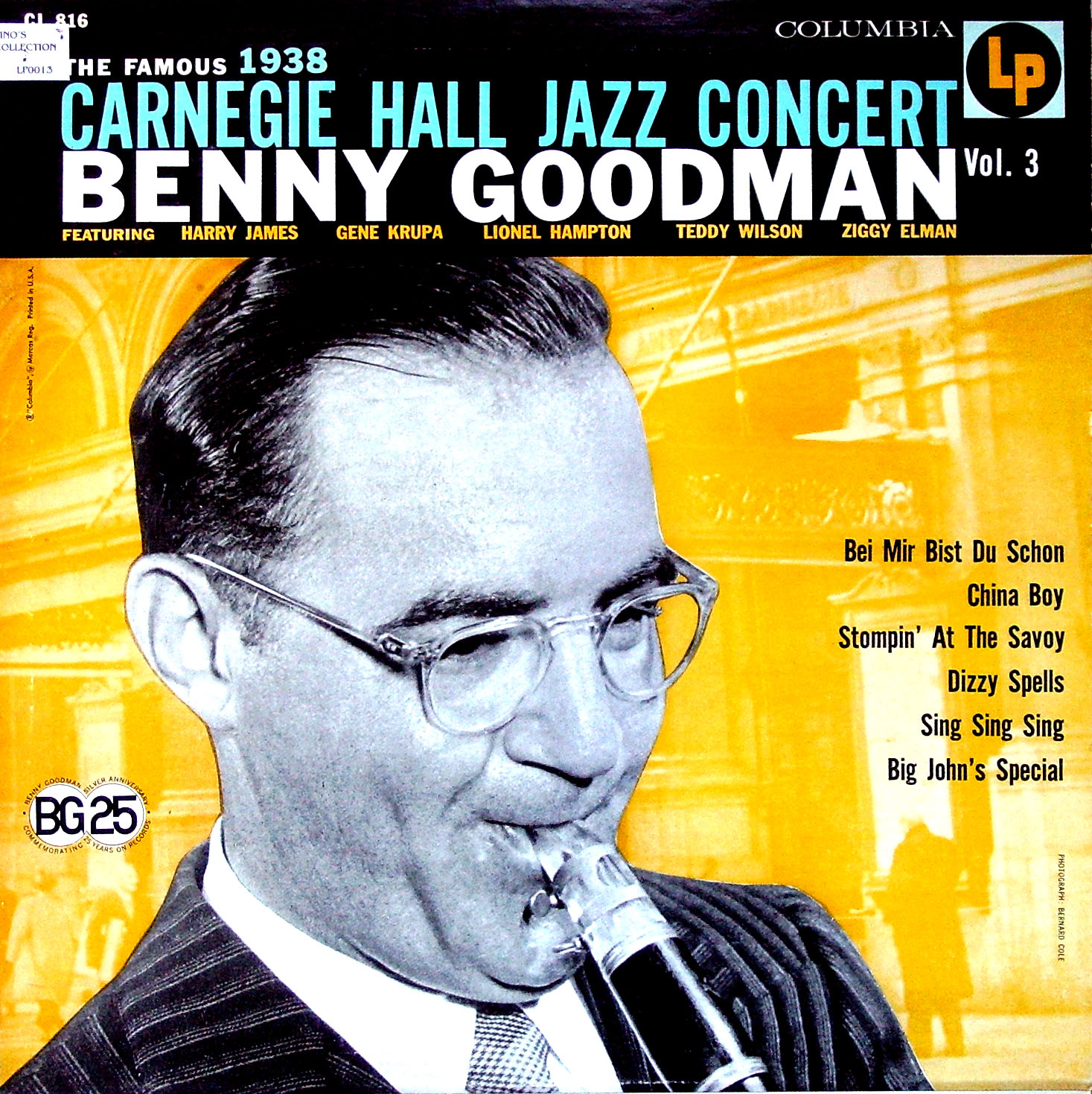 Audio Design Studio: Benny Goodman 'The Famous Carnegie Hall Concert ...