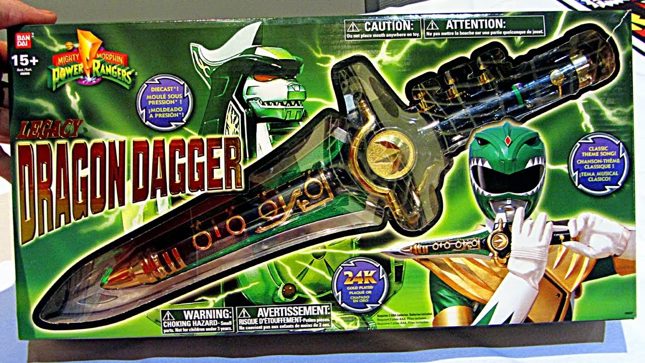 Power Rangers Legacy Dragon Dagger Review - JEFusion