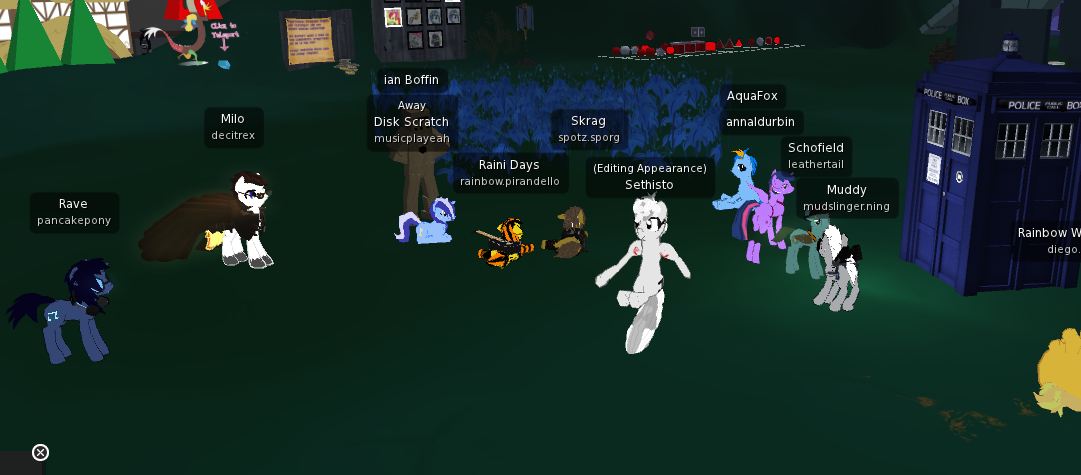 Equestria Daily - MLP Stuff!: 30 Minutes in Second Life BronyTown