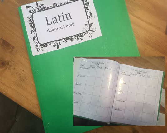 Meet Us At The Tree: Latin Charts & Vocab