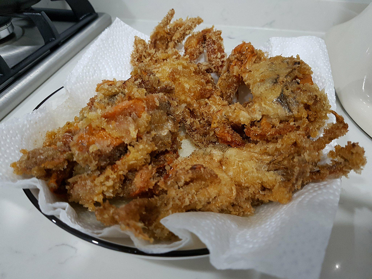 Say My Kitchen: Easy Deep Fried Soft Shell Crabs 简易油炸软壳蟹