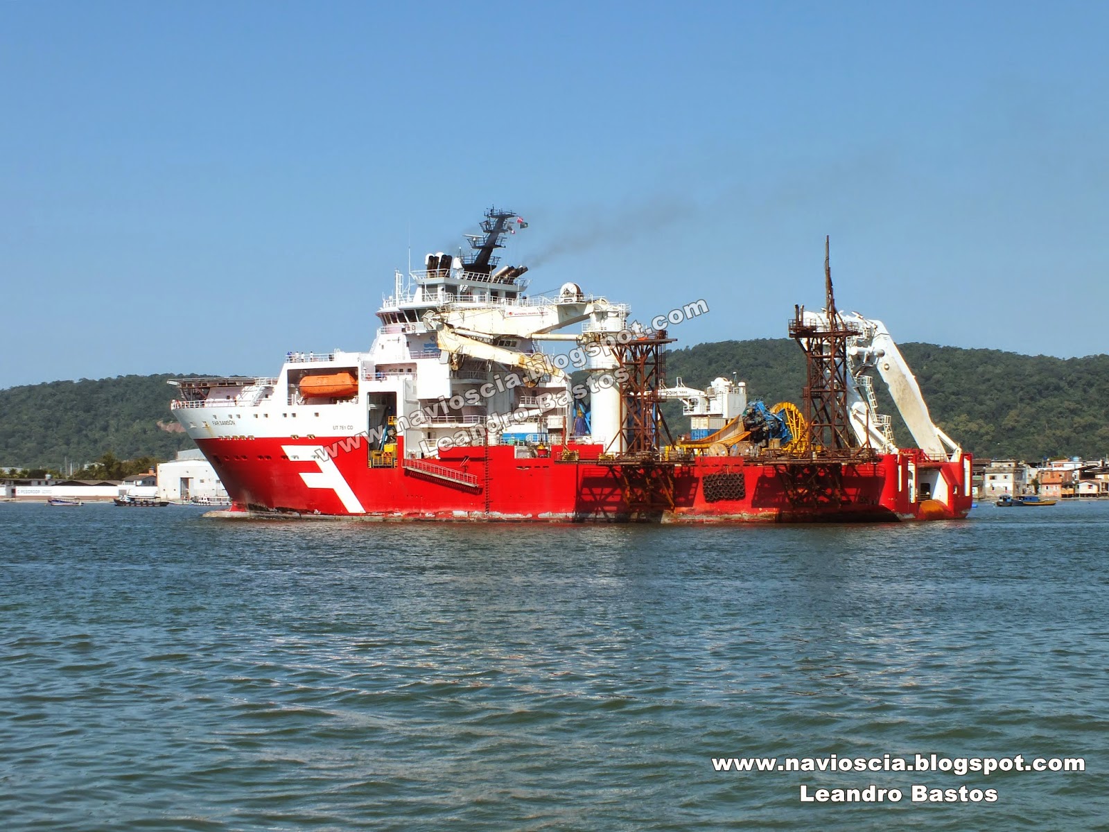 Navios de Santos & CIA: Navio MPSV FAR SAMSON