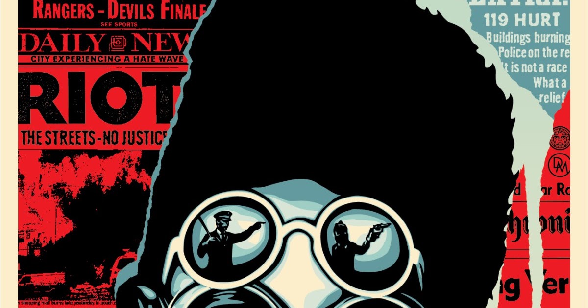 INSIDE THE ROCK POSTER FRAME BLOG: Obey Giant Late Hour Riot Poster Release