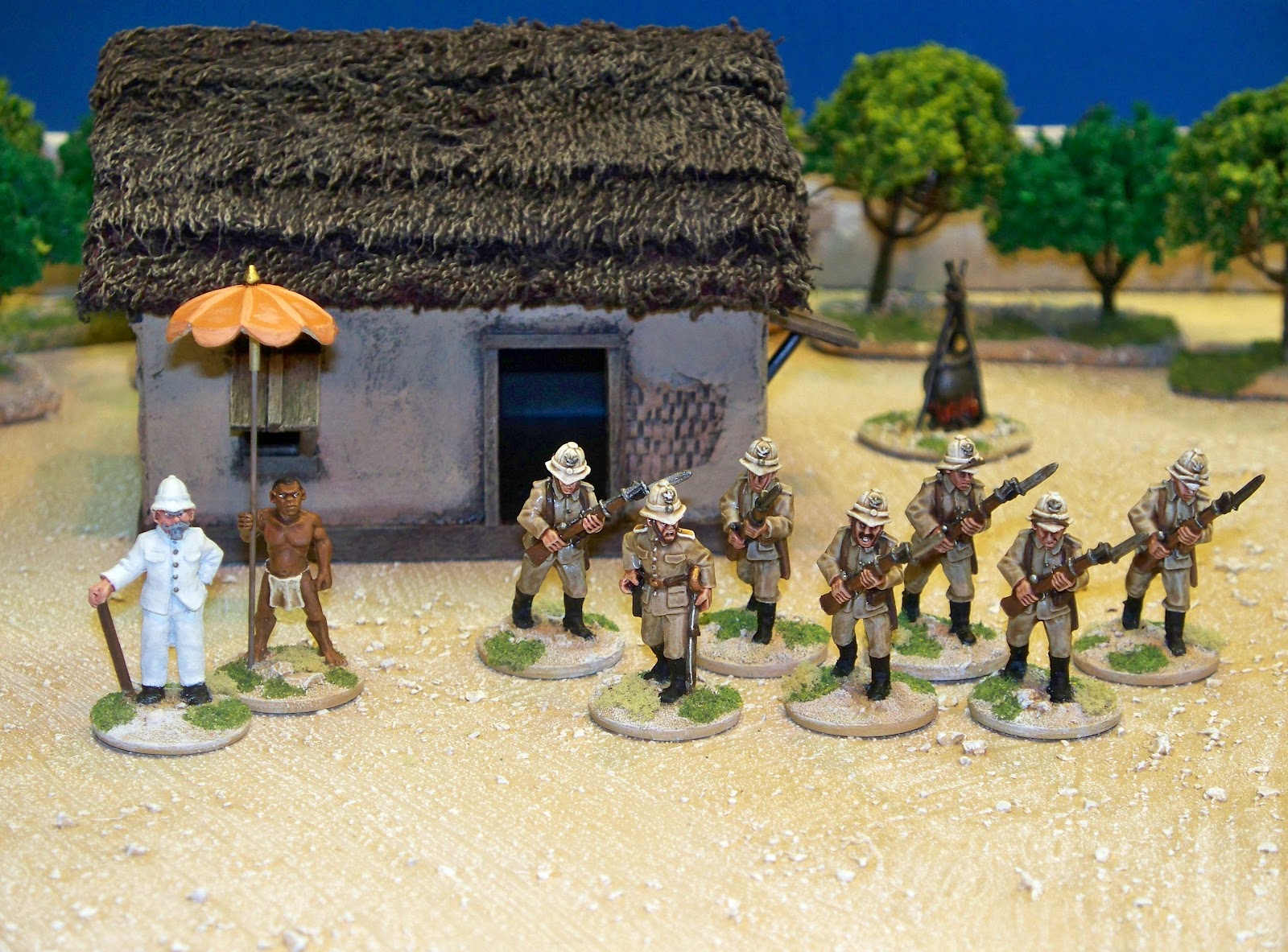 Adventures In Lead: Colonial German Marines