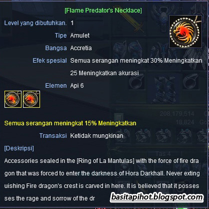 Basi-tapi-HOT !!!!: RF : [Ele HDH] Flame Predator's Necklace