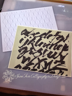 A Place To Flourish: Calligraphy Flourish Friday - Paper Folding Project