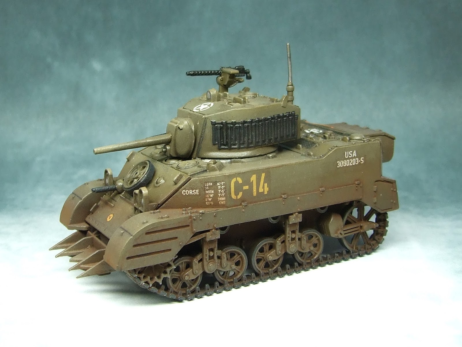 Vae Victis Miniature Painting: M5A1 Stuart, Normandia 1944 / M5A1 ...