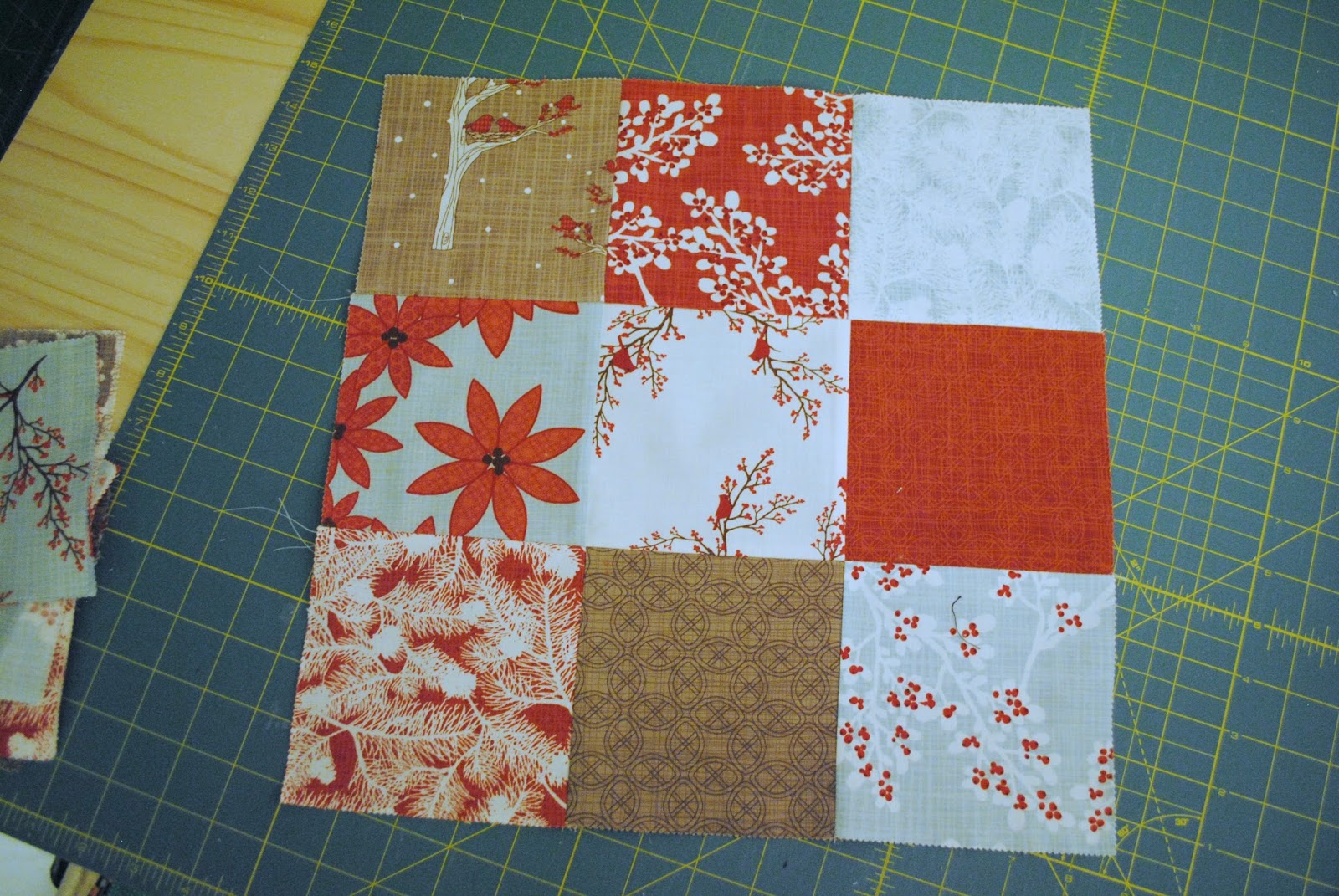 Reluctant Quilter: Hidden 9 patch/Disappearing 9 patch tutorial