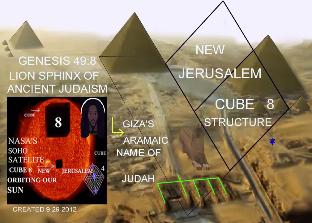 MARS AFRICAN CONTINENT DOME OF THE ROCK ETHIOPIAN CROSS & GIZASPHINX ...