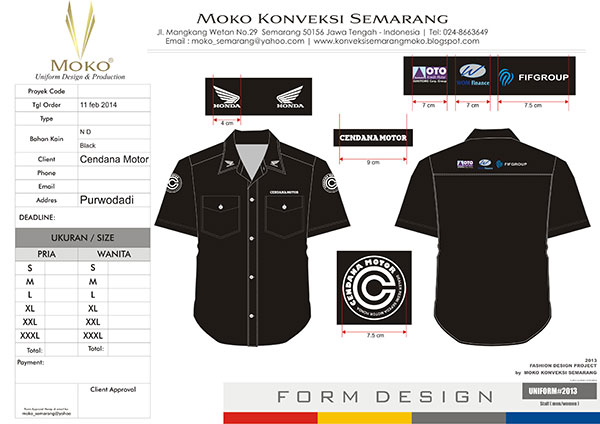 Jual Baju seragam trans tv: seragam trans tv desain terbaru