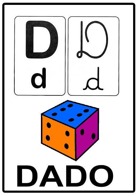 ALFABETO PARA SALA DE AULA: LETRA - D