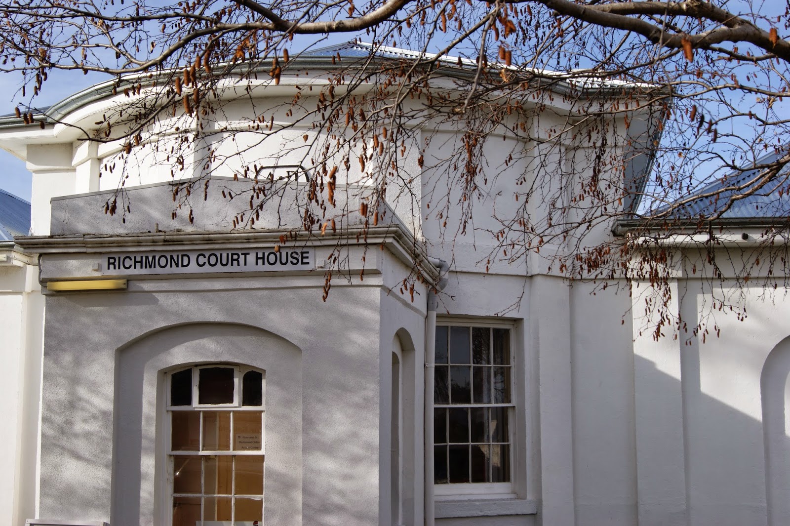 On The Convict Trail: Richmond Courthouse