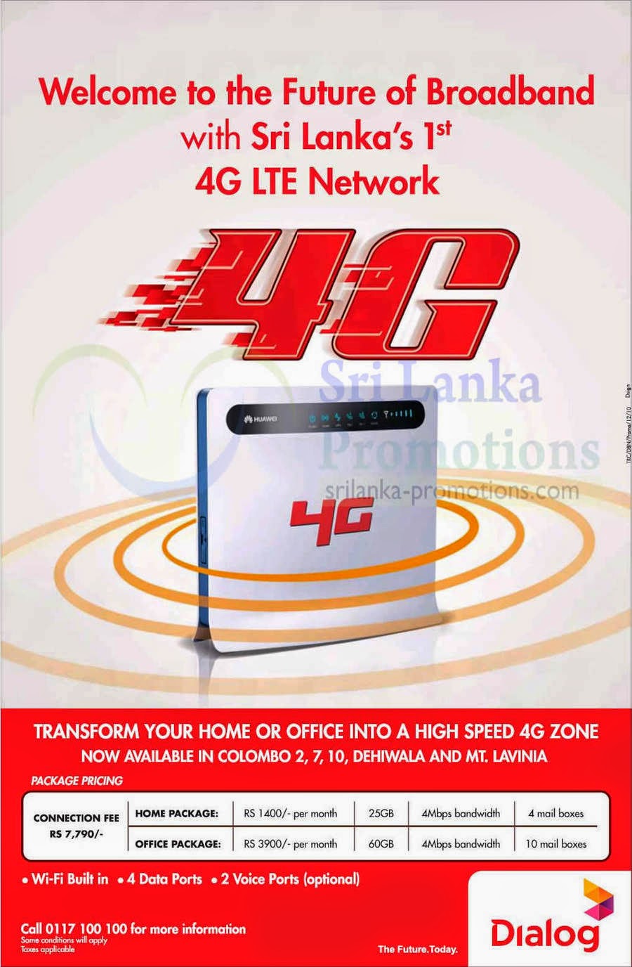 AI: Dialog 4G Router For Next Genaration