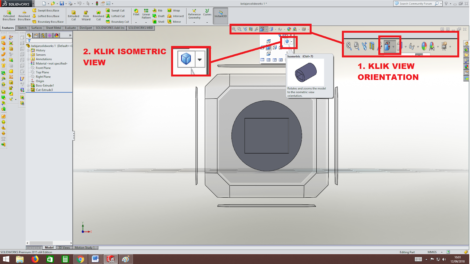 BELAJAR SOLIDWORKS PEMULA 2