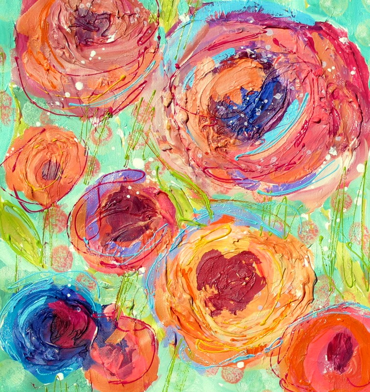 Nancy Standlee Fine Art: Painting in Bobland and California Roses ...