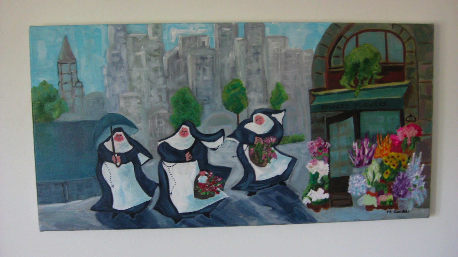 Maria Connell & Her Paintings