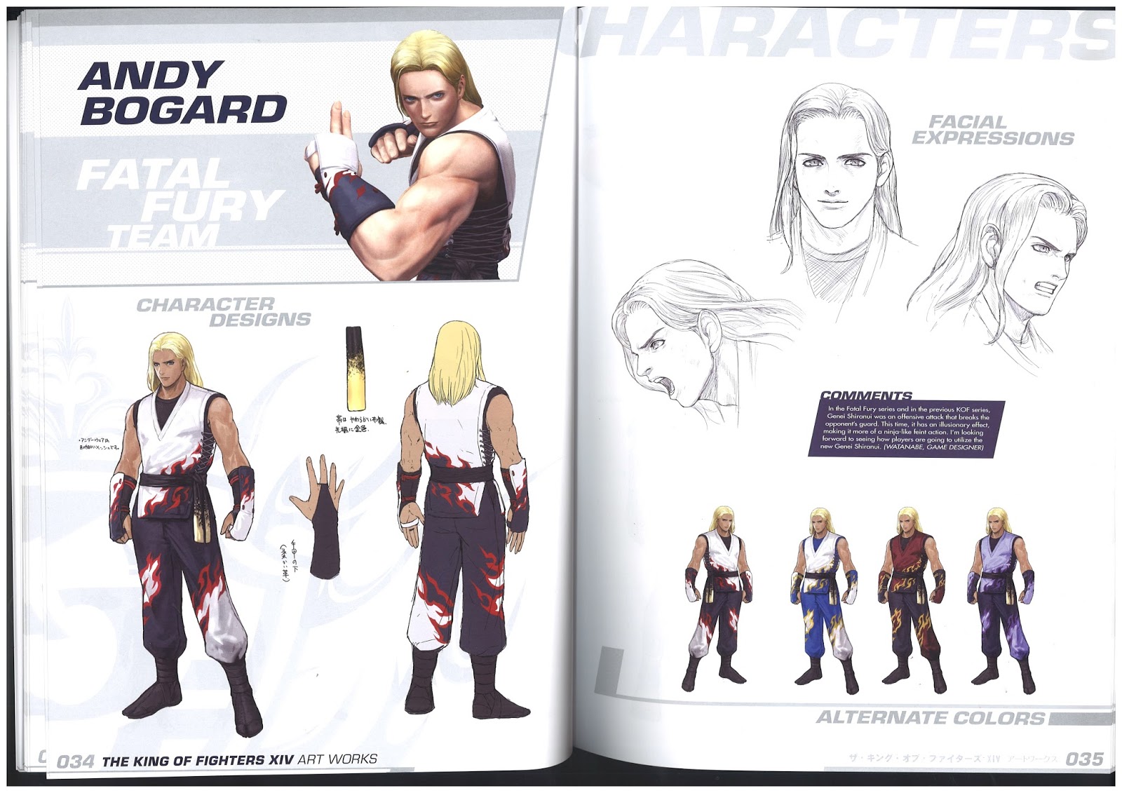 The King Of Fighters Ever: KOF XIV ART BOOK OFICIAL (SCAN)