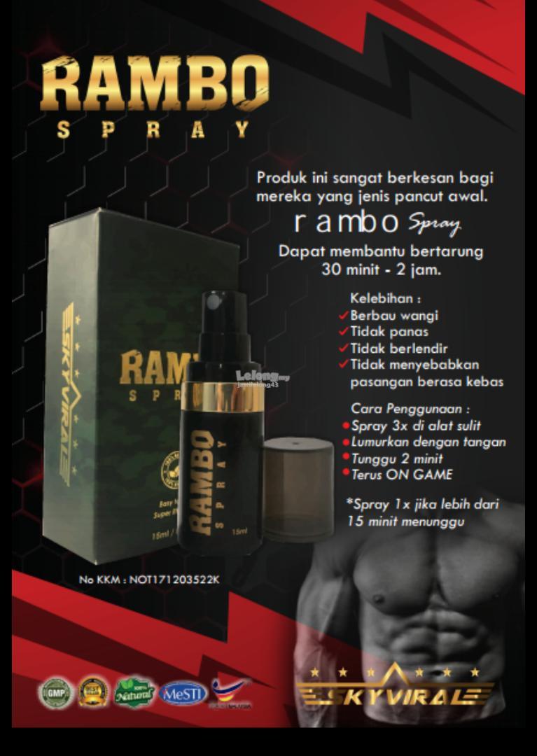 SIHAT CANTIK BERTENAGA: RAMBO SPRAY