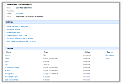 Learn with Parwej: SharePoint 2010: Create Custom Document Set Content ...
