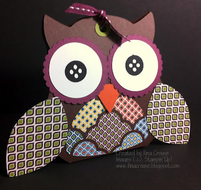 Baazar Owl Box template and tutorial