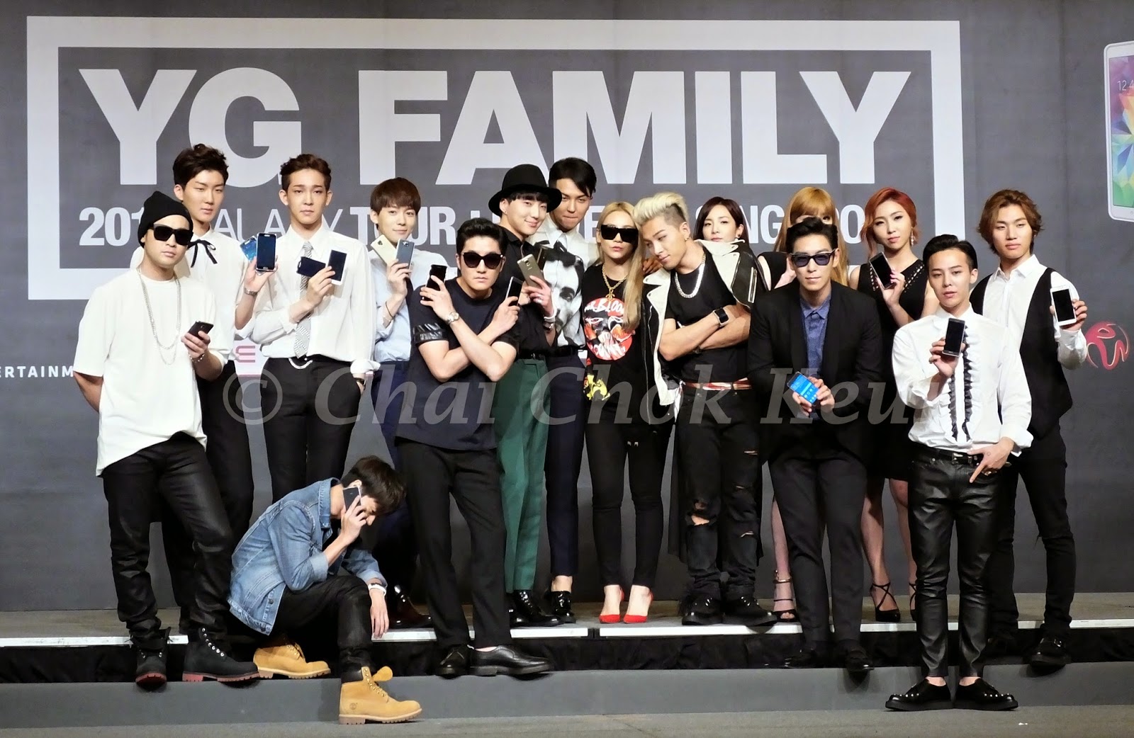 [Samsung] YG Family Singapore Press Conference 2014