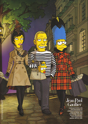 Cosas de Kiko: Los Simpson en la moda de paris, por Julius Preite