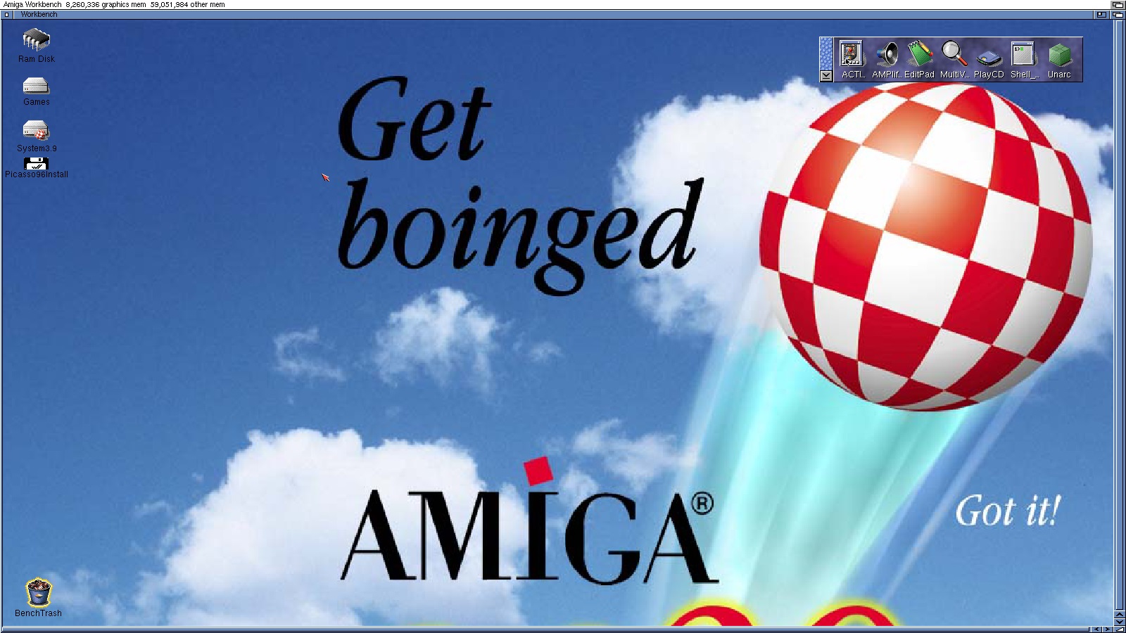 prometheus rising: Amiga emülasyonu: workbench grafik ayarları ve sabit ...