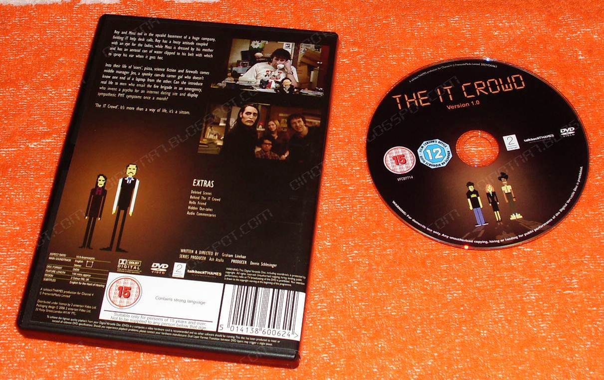 Oinotna7's dvd collection: IT Crowd - Seasons 1/2/3/4 - Super Limited ...