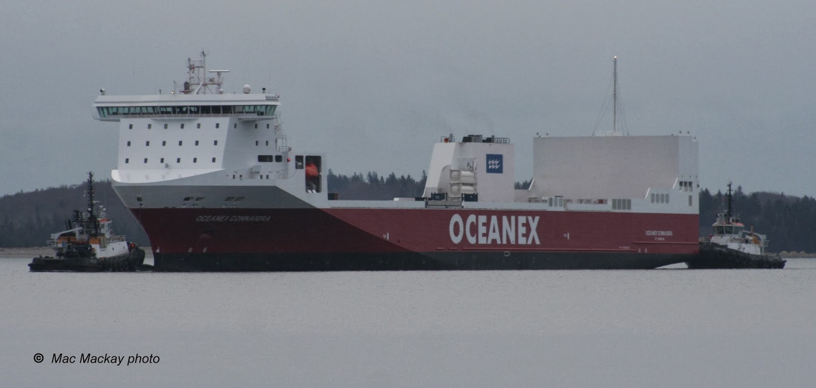 Shipfax: Oceanex Connaigra - arrives for repairs