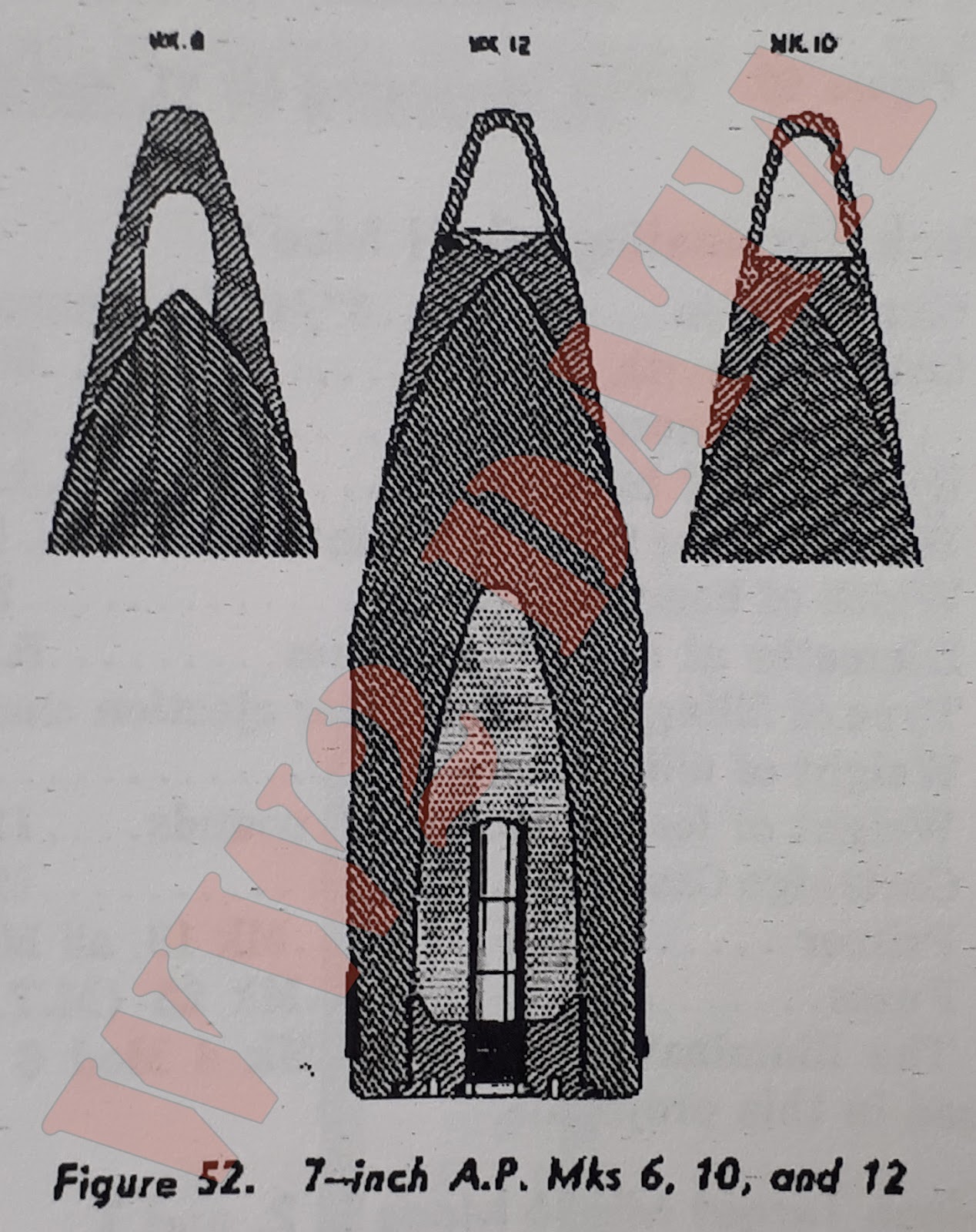 WW2 Equipment Data: American Projectiles and Explosives - 7-inch ...