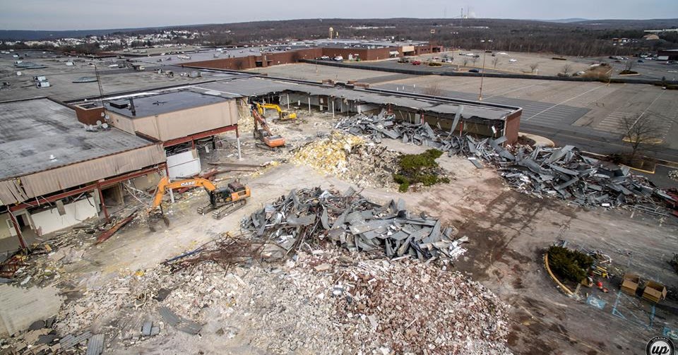 Mall Demolition Begins to Make Way for Warehouses