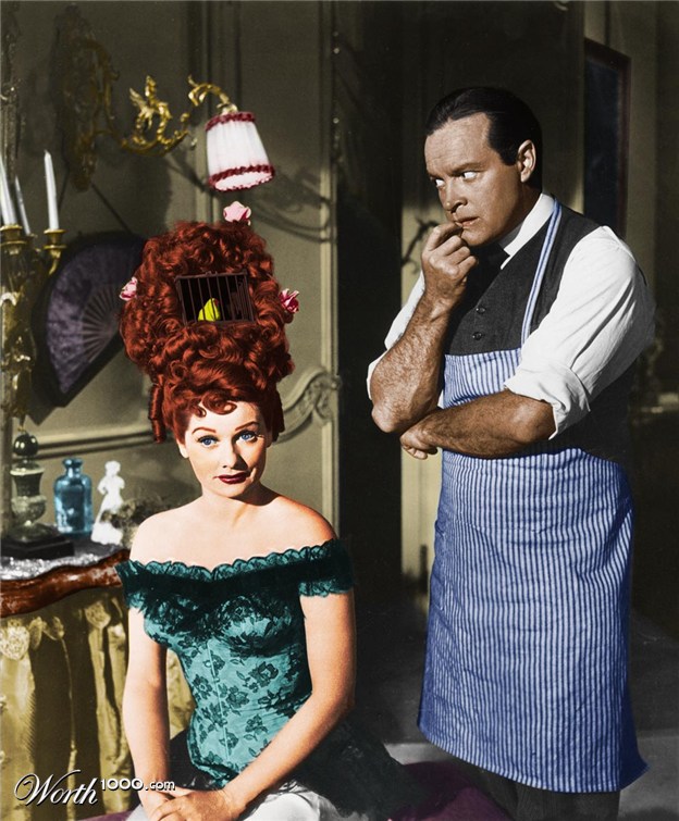 Lucille Ball Long Hair