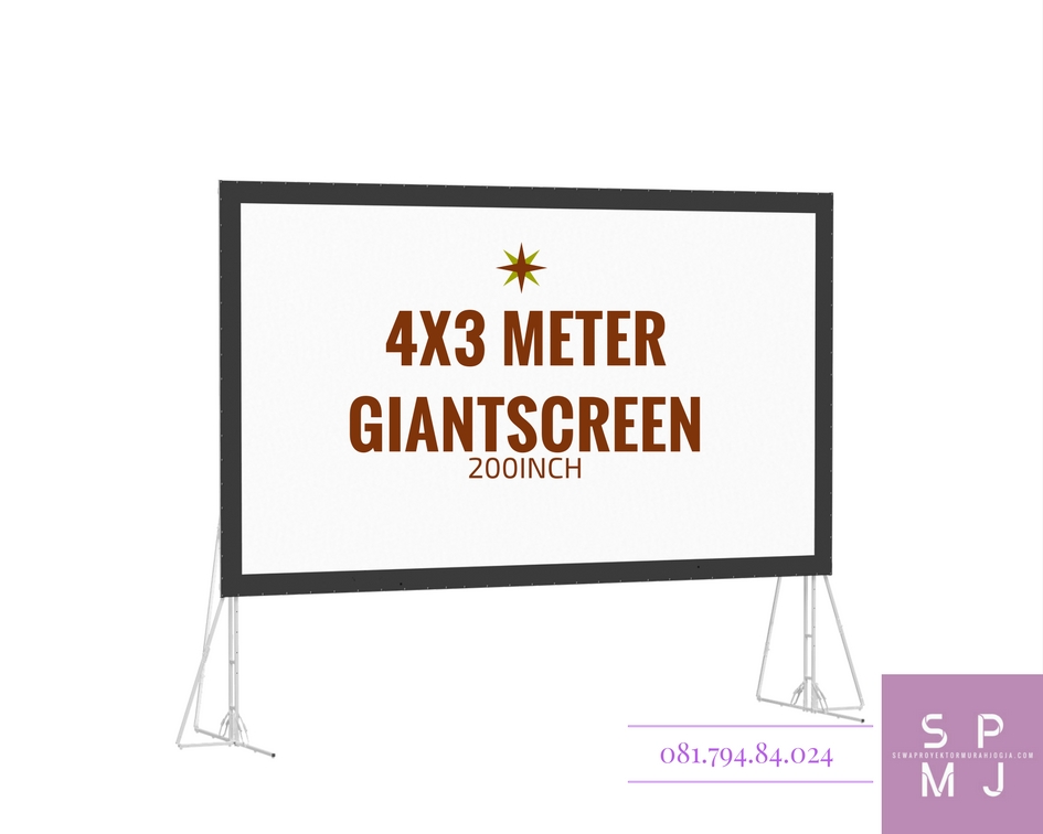 Jasa Sewa Lcd Proyektor 5000 Lumens dan Giant Screen Jogja