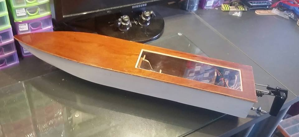 Innovation: DIY RC Deep-V Fishing boat 60cm