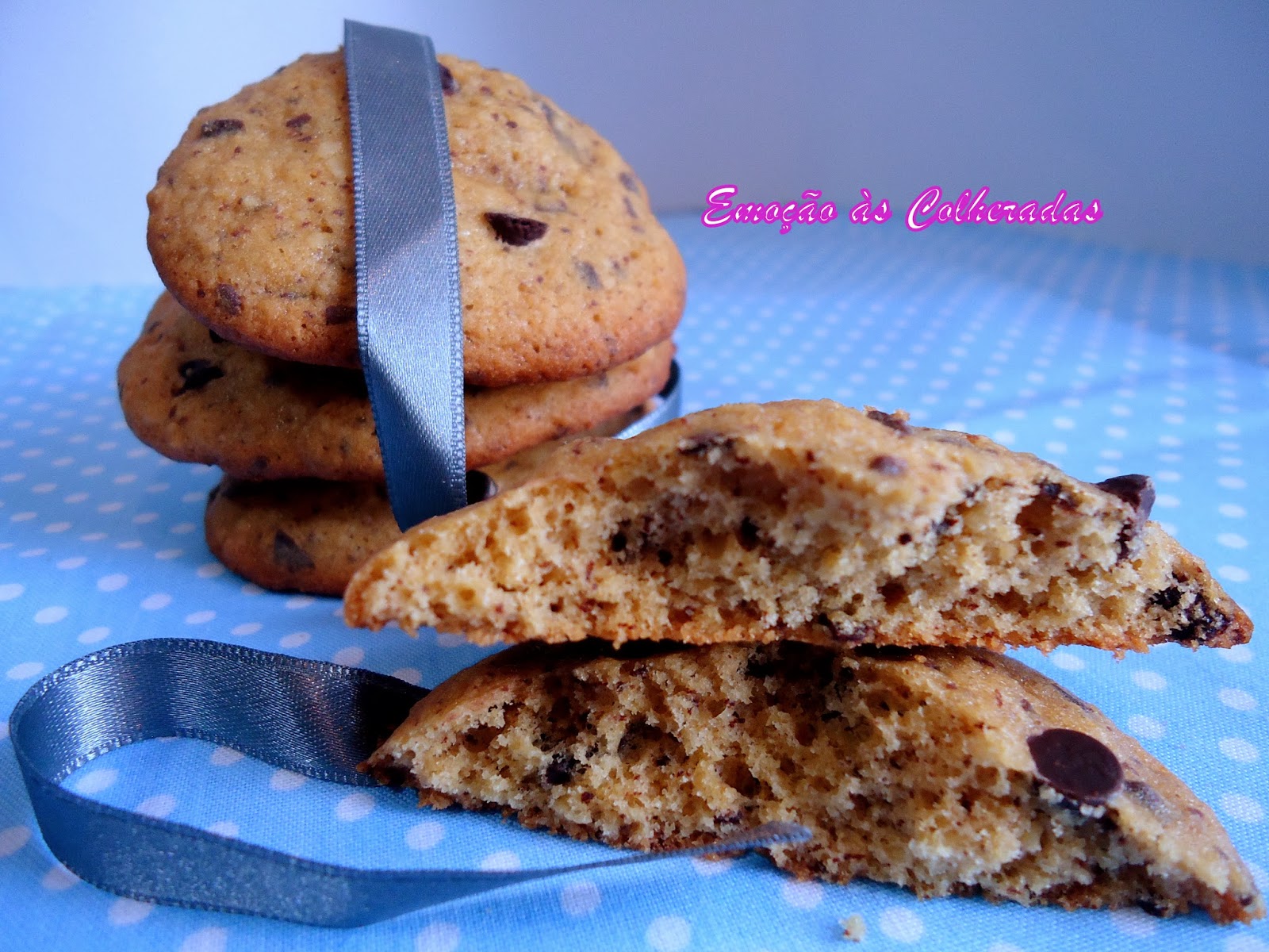 Emoção às Colheradas: Biscoitos de Aveia e Chocolate