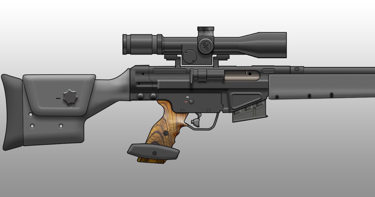 H&K PSG-1 German Sniper Rifle ~ Armedkomando