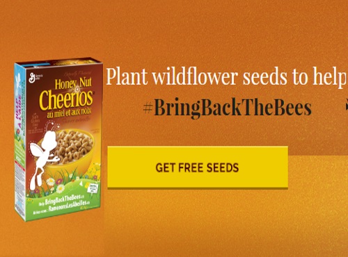 Canadian Daily Deals: Honey Nut Cheerios Free Veseys WildFlower Seeds