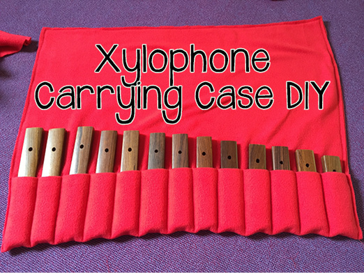 Music is Elementary: Xylophone Carrying Case DIY