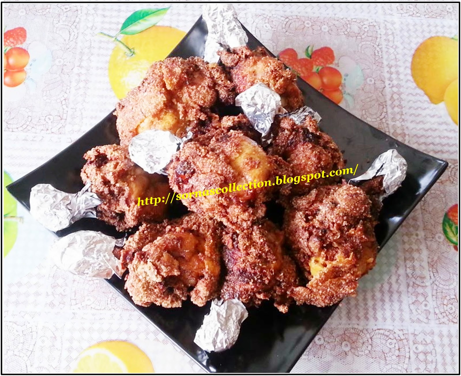 My Recipes: DEEP FRIED CHICKEN BOXING WITH OATS & CHEESE