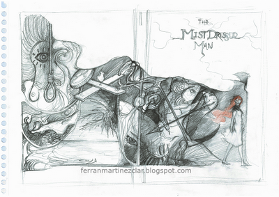 Ferran MClar: Diez Pasos / The Mist-Dressed Man sketches and first ...